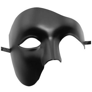 Accessories | Phantom Of The Opera Half Man Face Black Mask | Poshmark